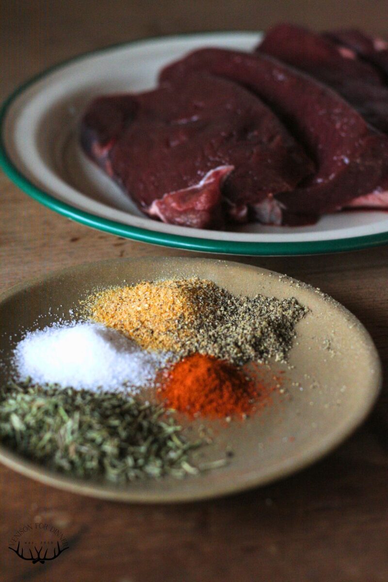 Moose Steak - Venison for Dinner