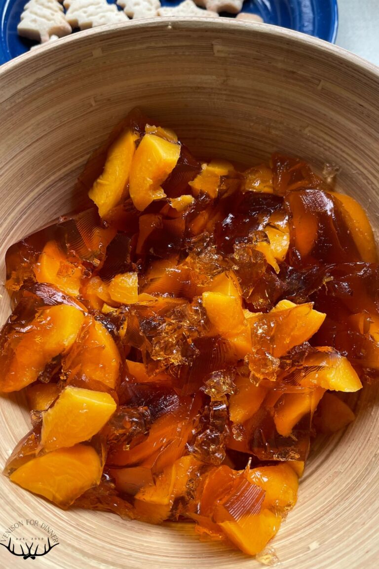 Peach Whip - Venison for Dinner