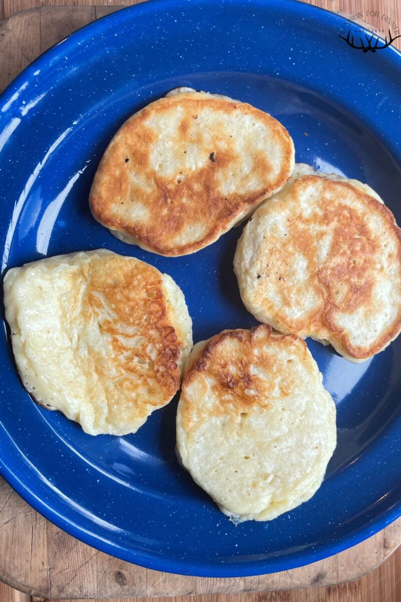 Cast Iron Pan Pancakes - Venison for Dinner