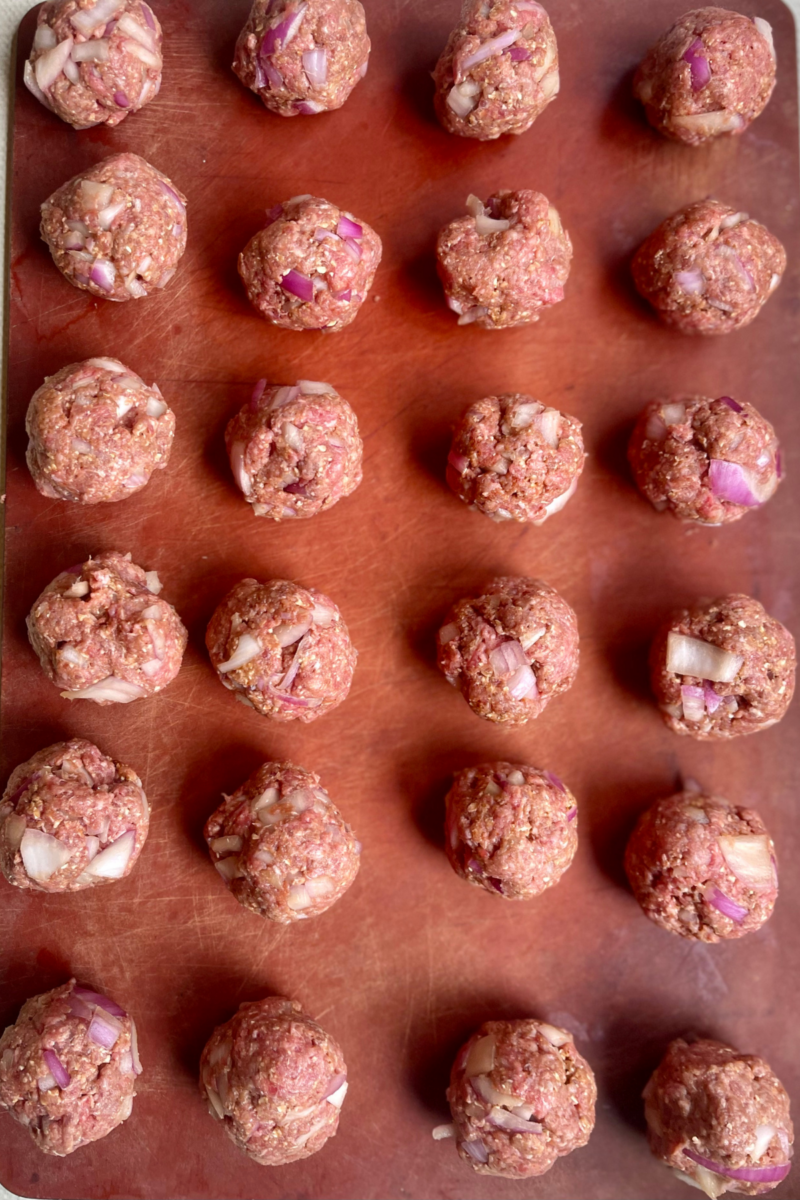 Spicy Meatballs - Venison for Dinner