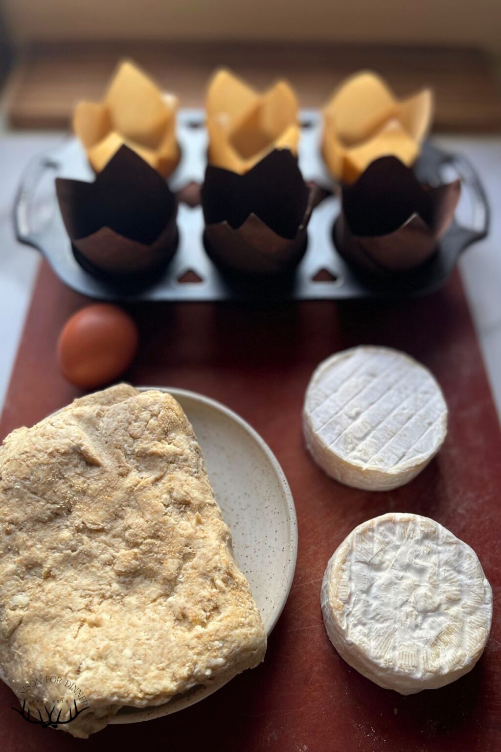 Baked Camembert in Sourdough Puff Pastry - Venison for Dinner