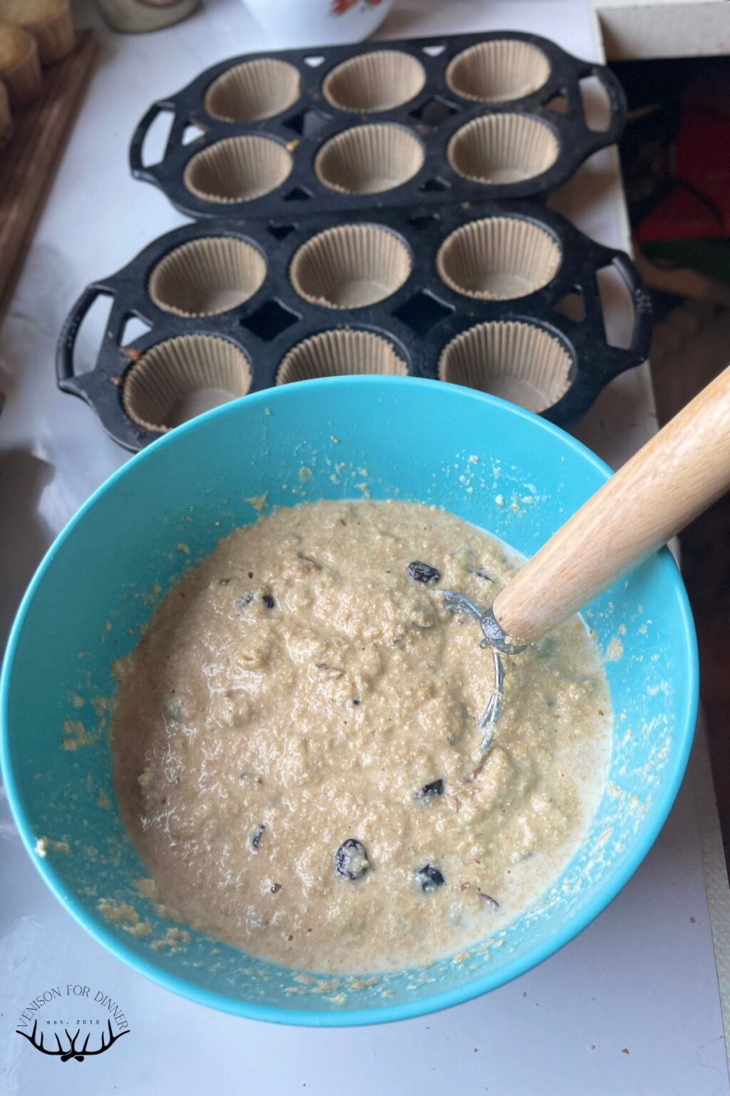 Honey Whole Wheat Muffins - Venison for Dinner