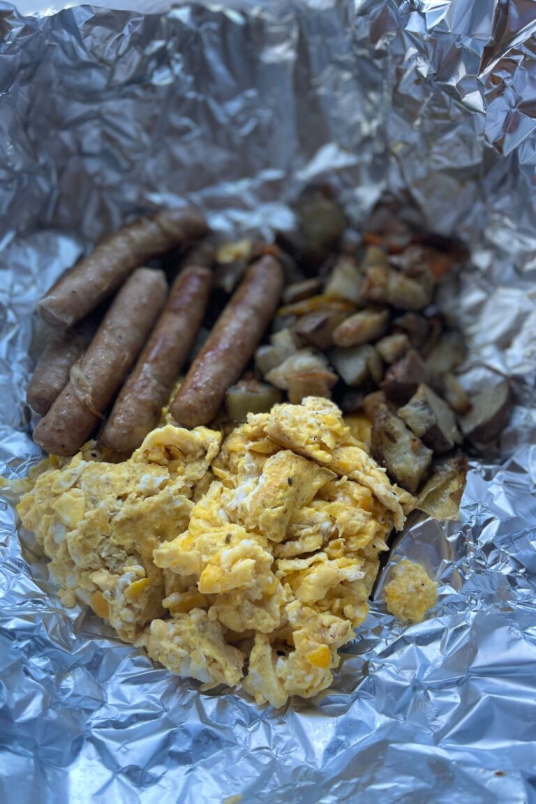 Breakfast Foil Packs with Eggs - Venison for Dinner