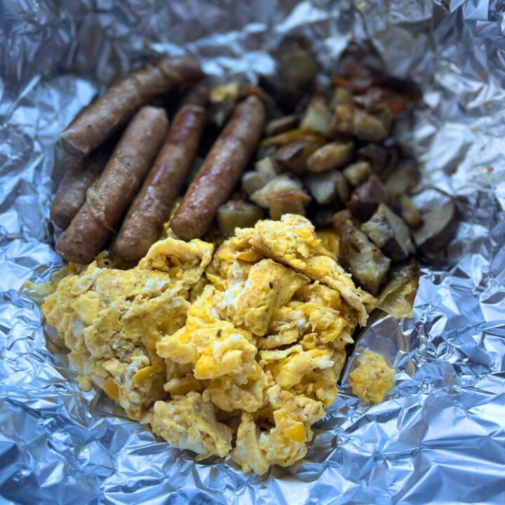 Breakfast Foil Packs with Eggs - Venison for Dinner